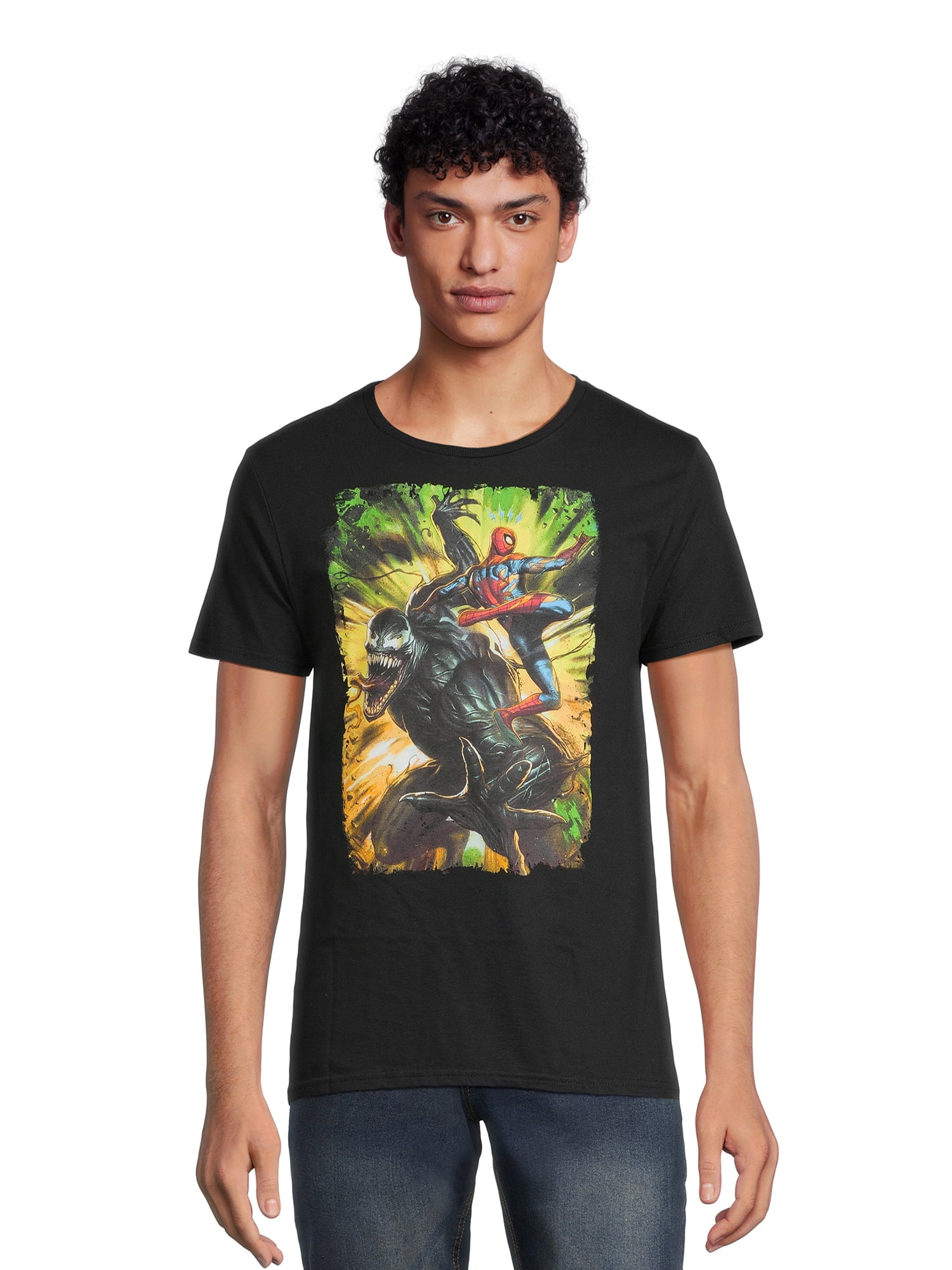 Venom & Spider-Man Mens & Big Men's Graphic Tee Shirt, Sizes S-3XL ...