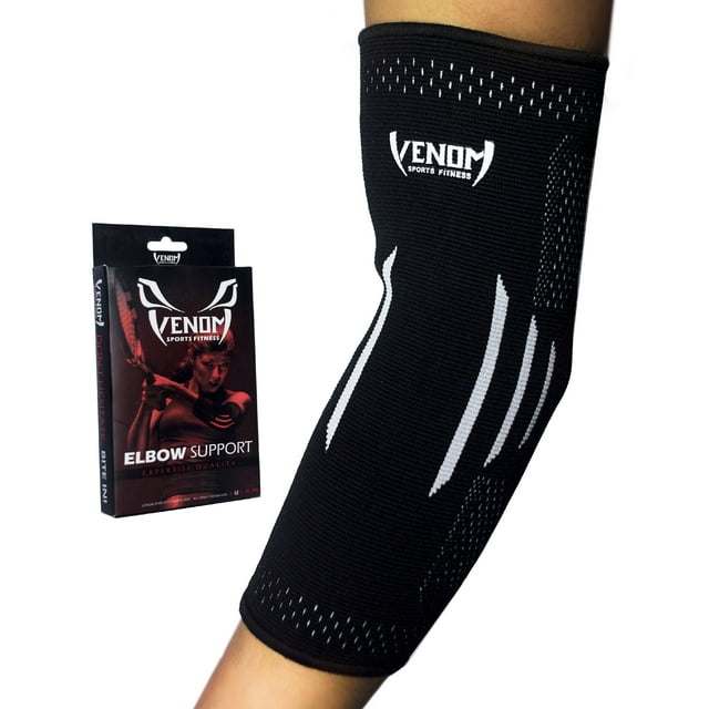 Venom Sports Fitness Elbow Brace Compression Sleeve Support - Walmart.com