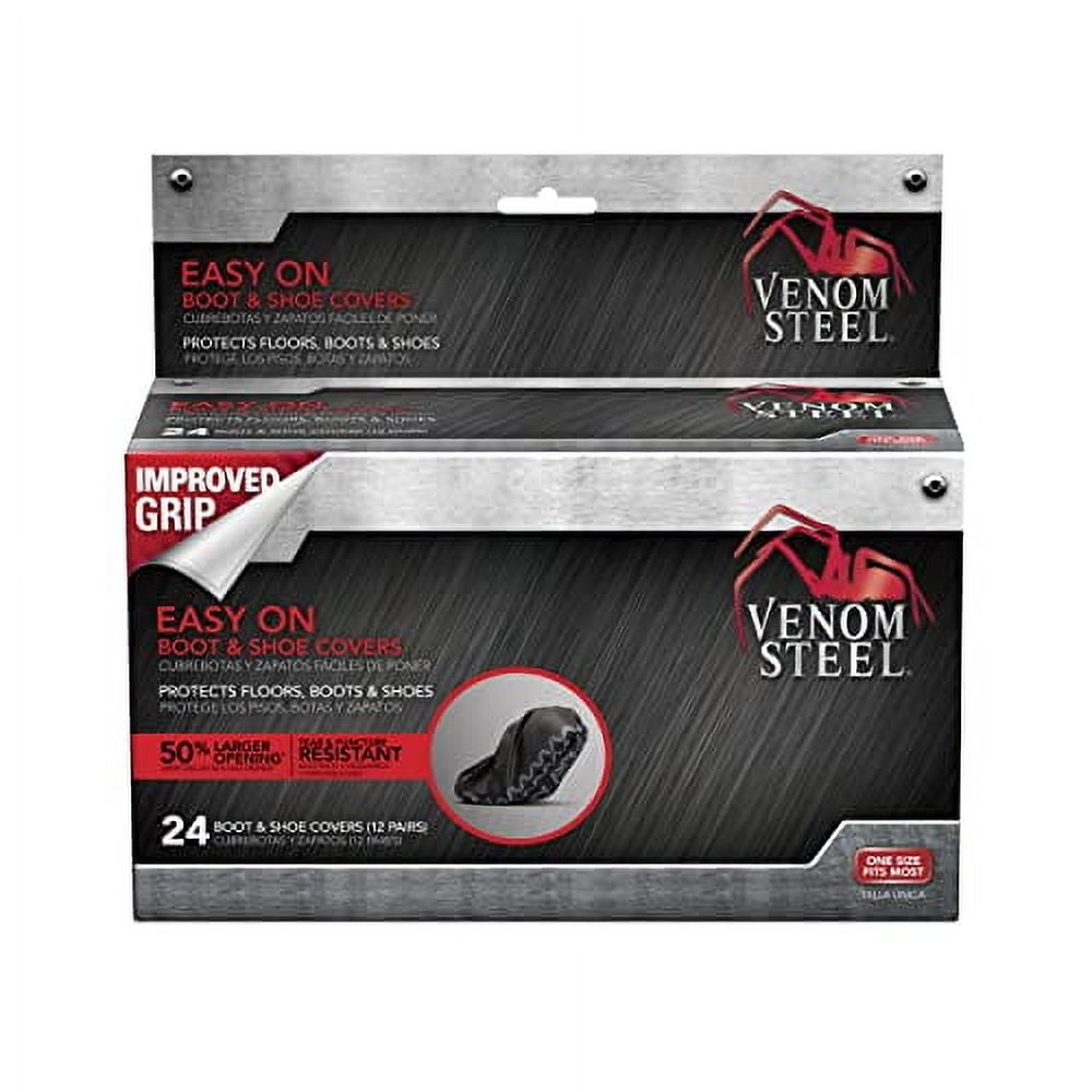 Venom Steel Boot and Shoe Covers, Tough, Easy On, Fits Over Boots ...