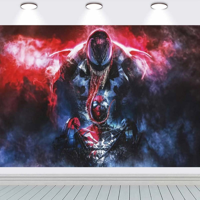 Venom Taspestry Wall Decor Backdrop Banner Party Supplies Poster ...