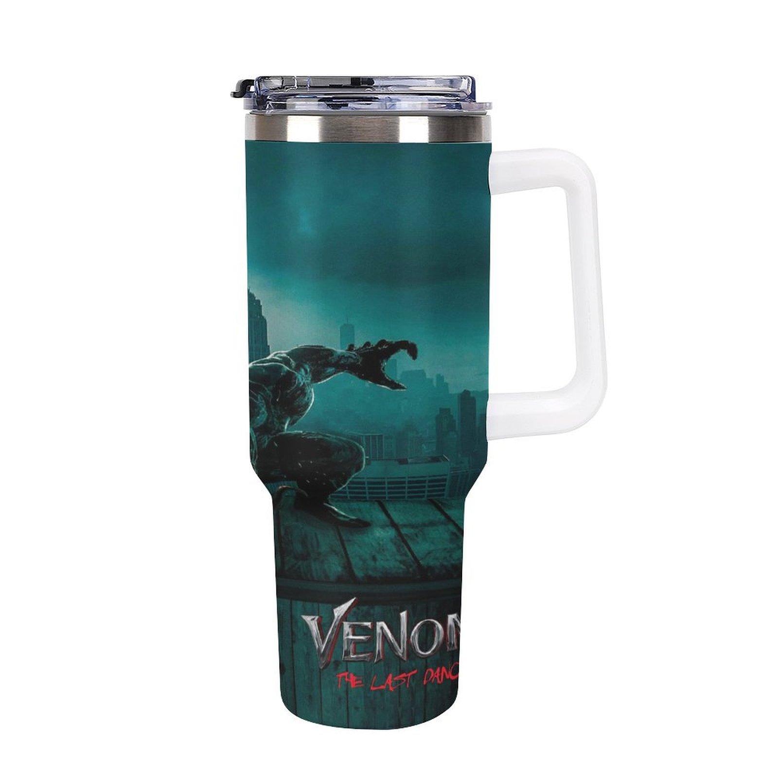 Venom The Last Dance 40 Oz Tumbler with Handle And Straw, Stainless ...