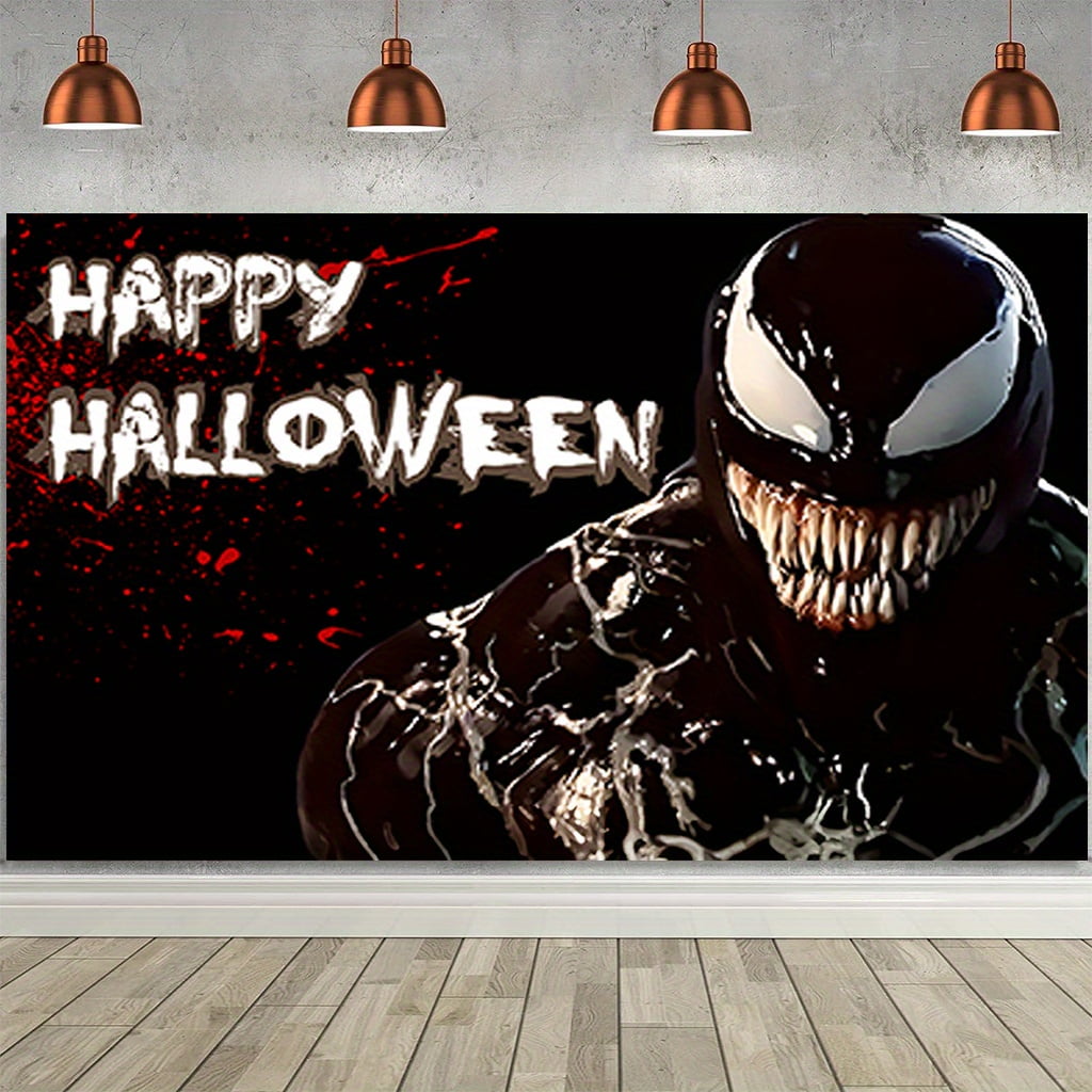 Venom Theme Birthday Party Decorations, Venom Birthday Party Backdrops ...