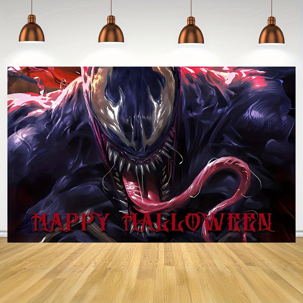 Venom Theme Birthday Party Decorations, Venom Birthday Party Backdrops ...