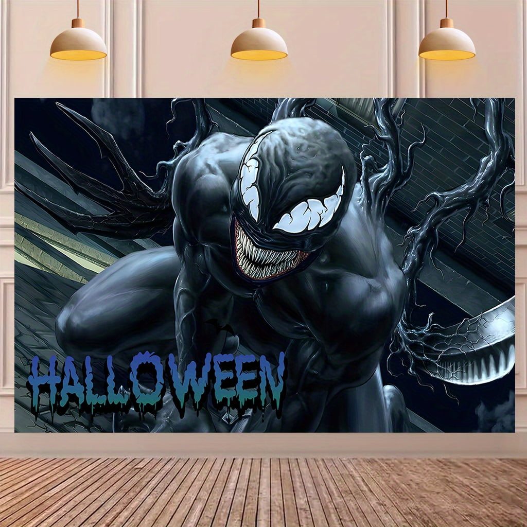 Venom Theme Birthday Party Decorations, Venom Birthday Party Backdrops ...