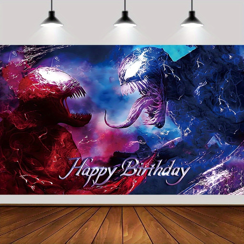 Venom Theme Birthday Party Decorations, Venom Theme Birthday Party ...