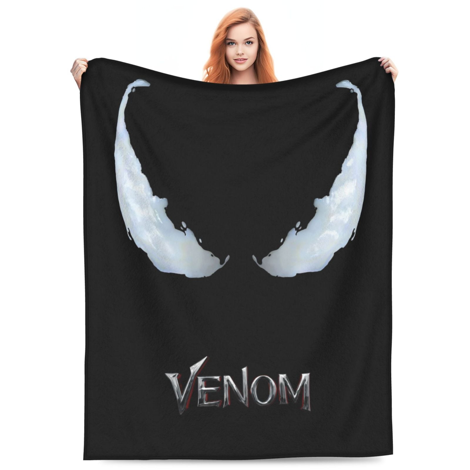 Venom Throw Blanket Couch Bed Sofa Soft Lightweight Warm Cozy Flannel ...