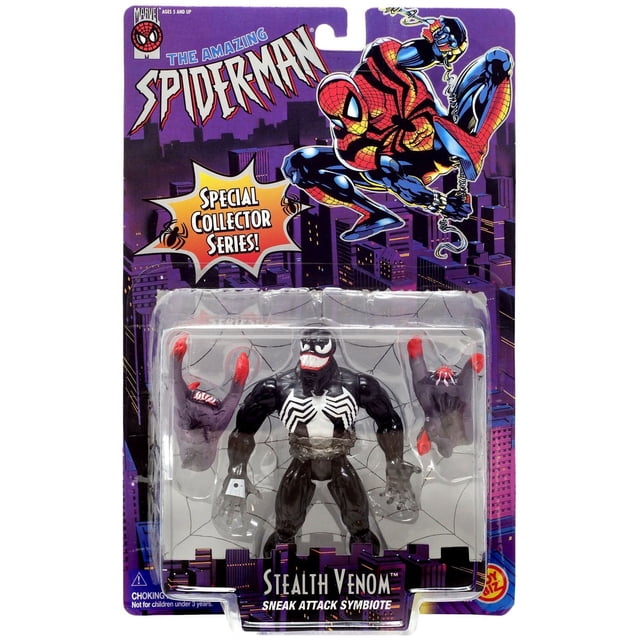 Venom Toys for boys Special Collector's Series Stealth Venom Black ...