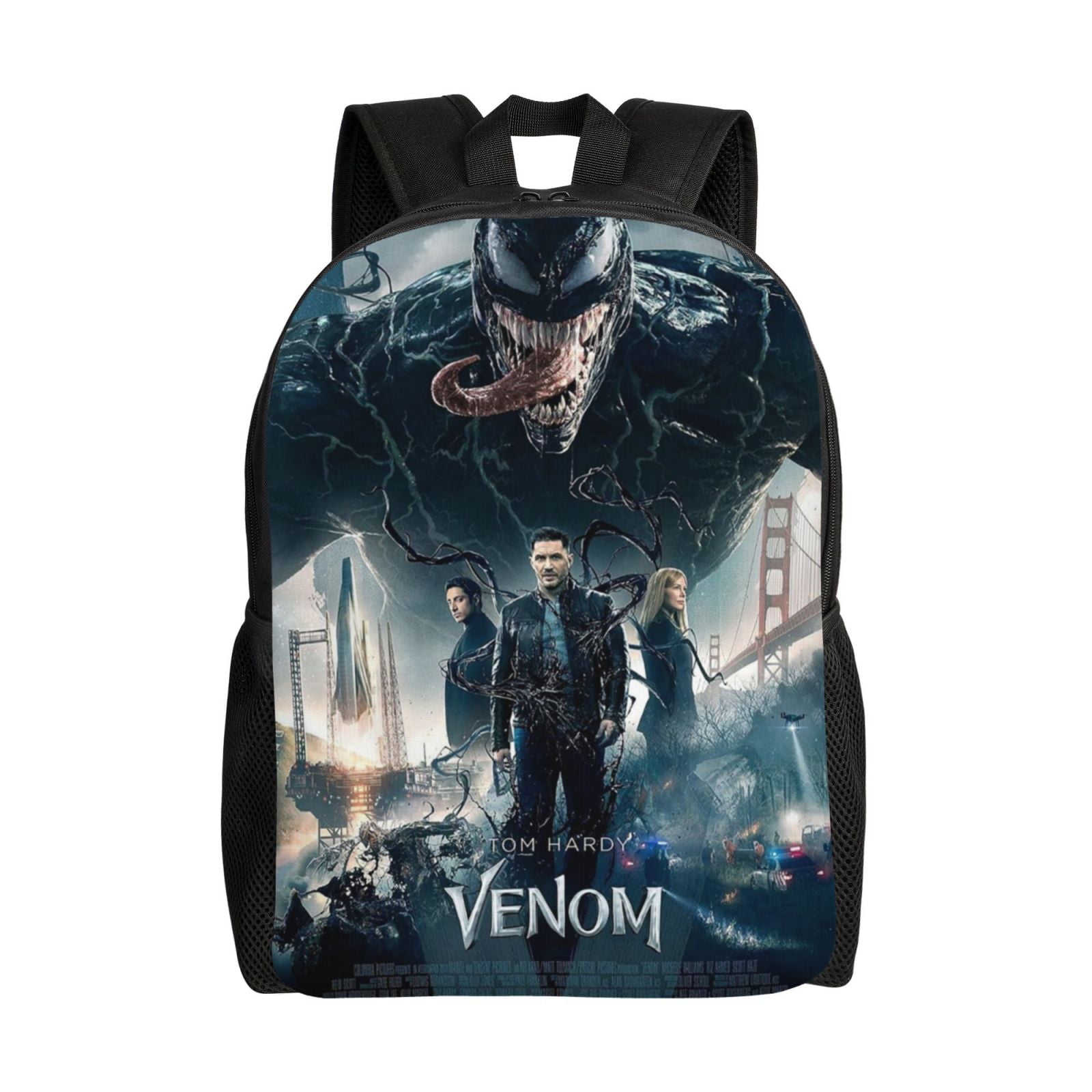Venom Unisex Backpack Laptop Daypack Adjustable Shoulders School Bag ...