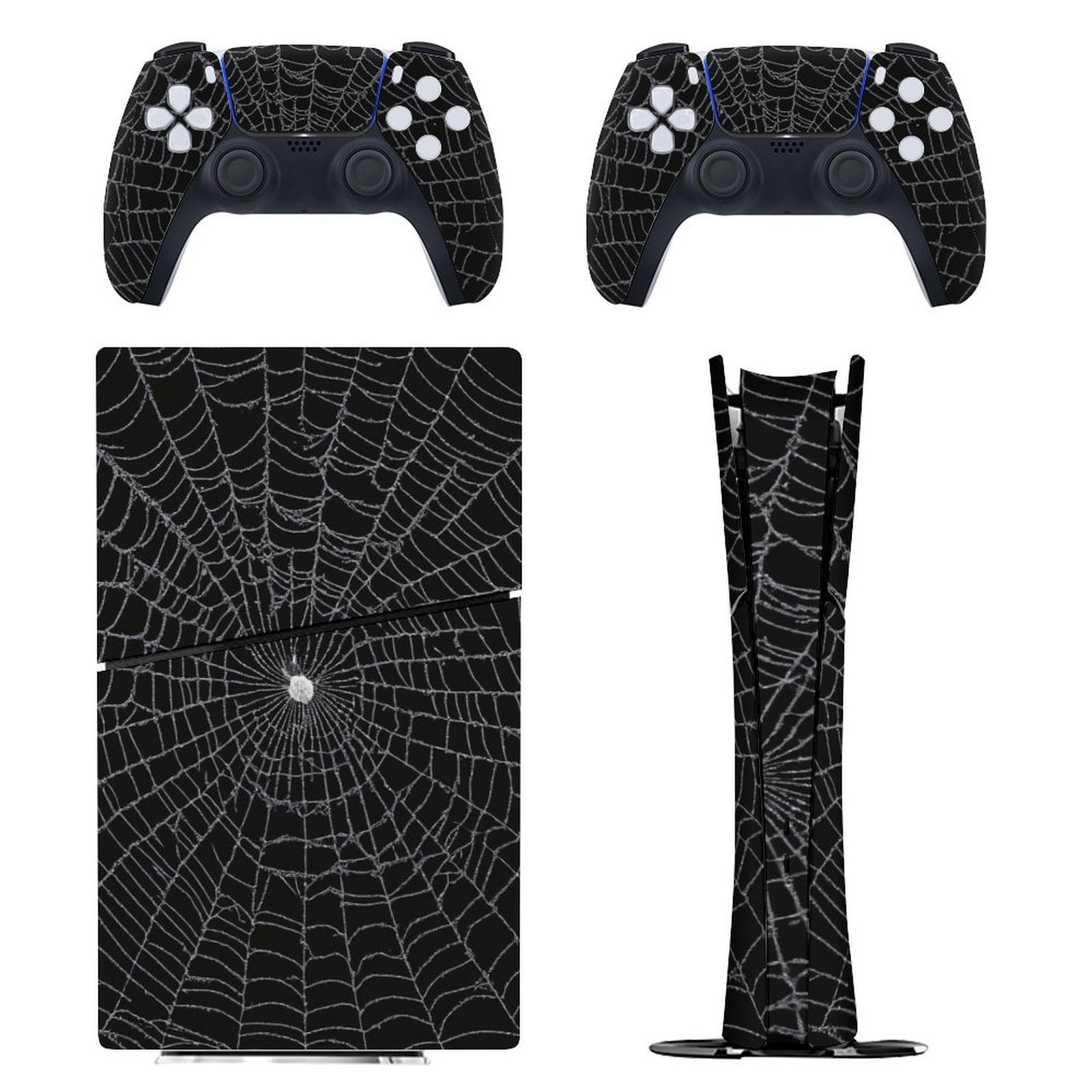 Venom Web Chaos Console Skin Bundle for PS5 Pro Slim Disc & Digital ...