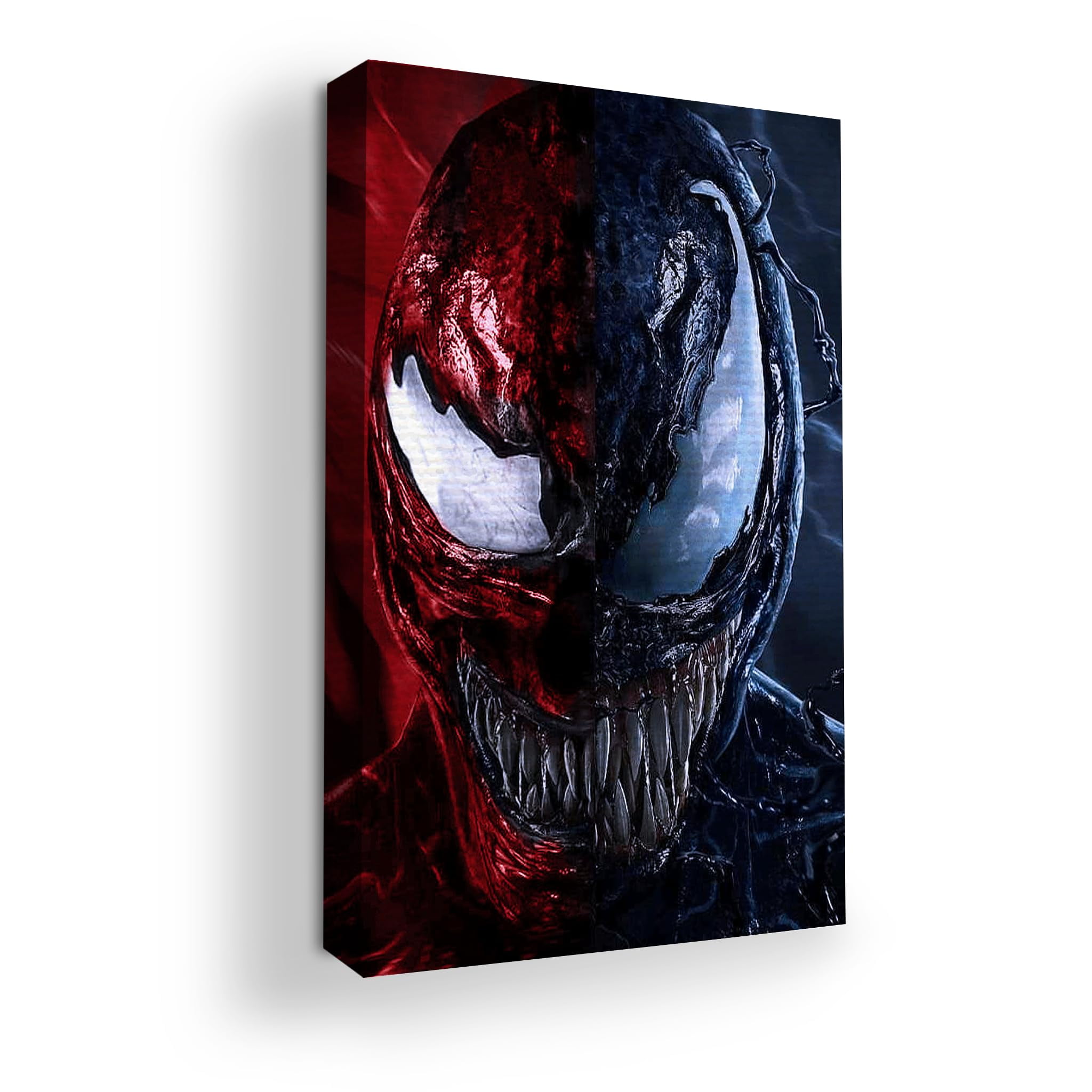 Venom vs carnage Canvas Wall Art by DreamController- 16x20 inches ...