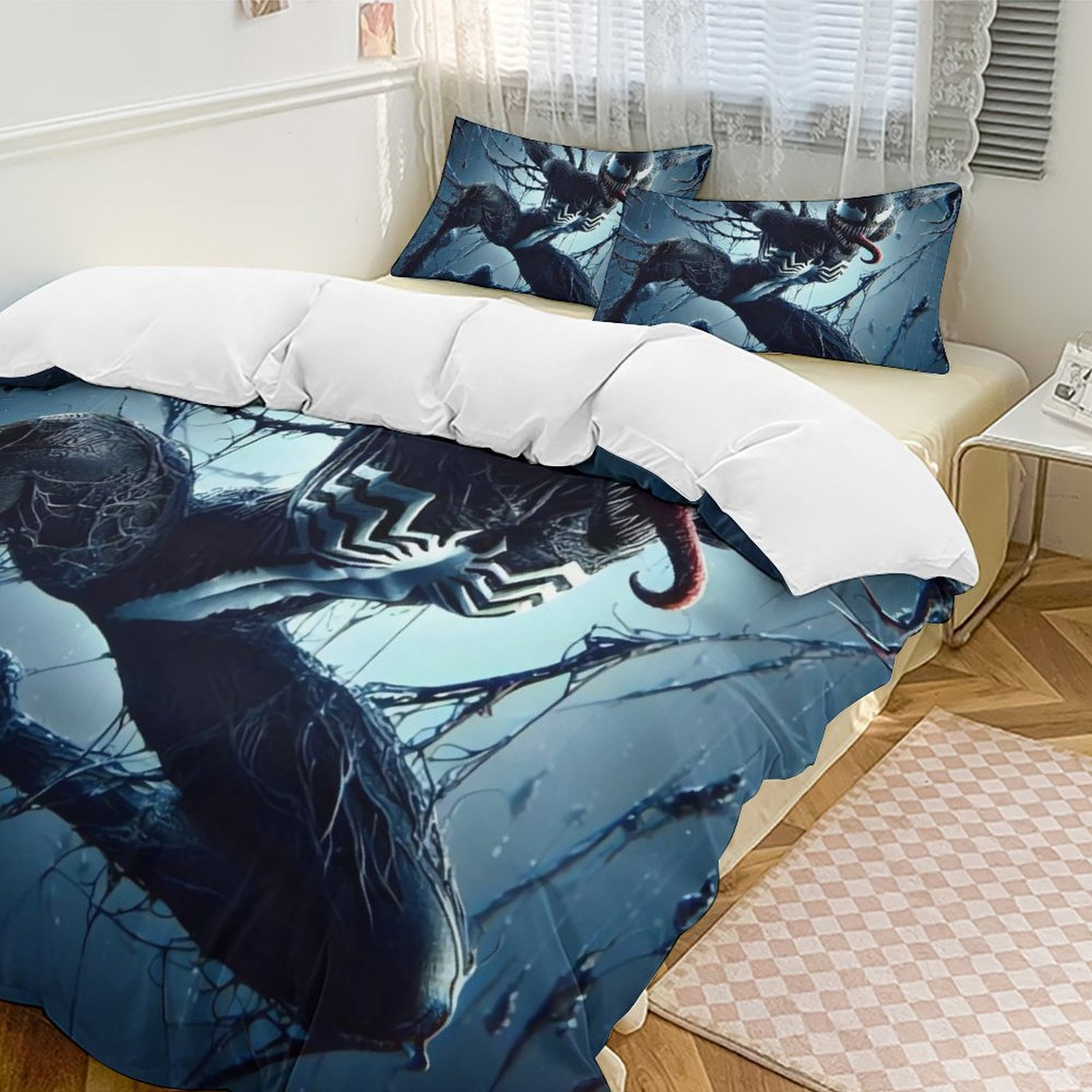VenomCartoon Collection 3-Piece Comforter Set, Personalized Bedding ...
