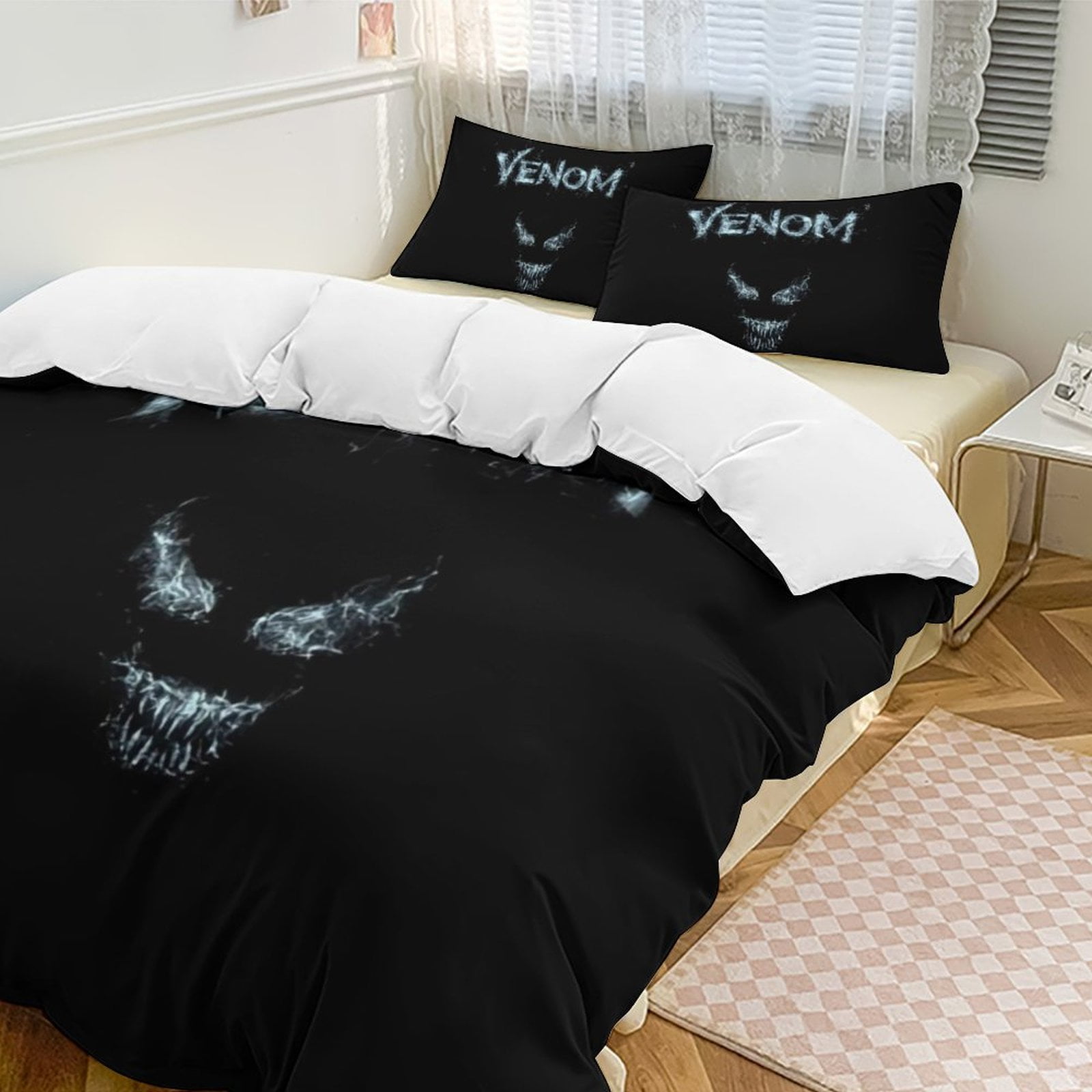 VenomCartoon Collection 3-Piece Comforter Set, Personalized Bedding ...