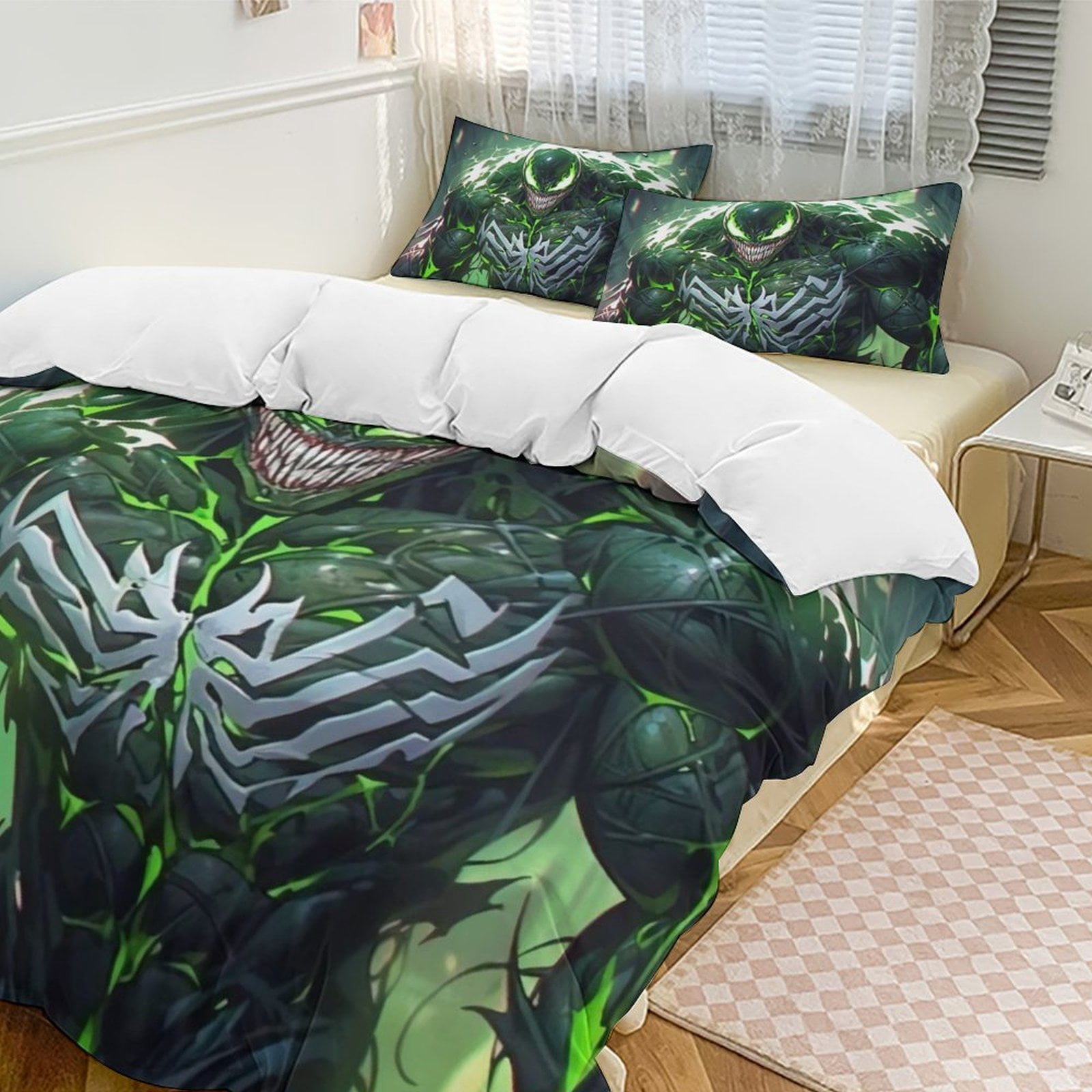 VenomCartoon Collection 3-Piece Comforter Set, Personalized Bedding ...