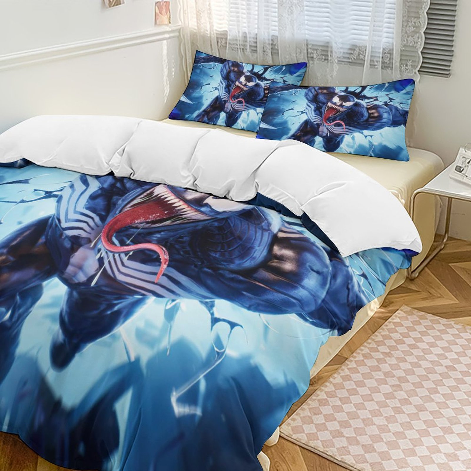 VenomCartoon Collection 3-Piece Comforter Set, Personalized Bedding ...