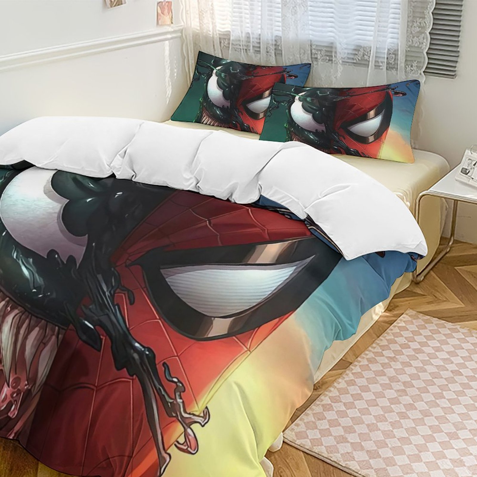 VenomCartoon Collection 3-Piece Comforter Set, Personalized Bedding ...
