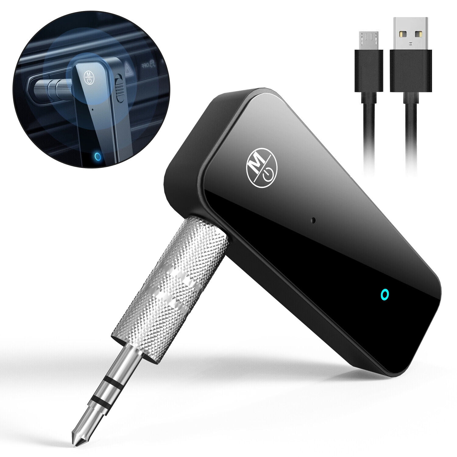 Venoro Bluetooth 5.0 USB Wireless Transmitter Receiver 2in1 Audio ...