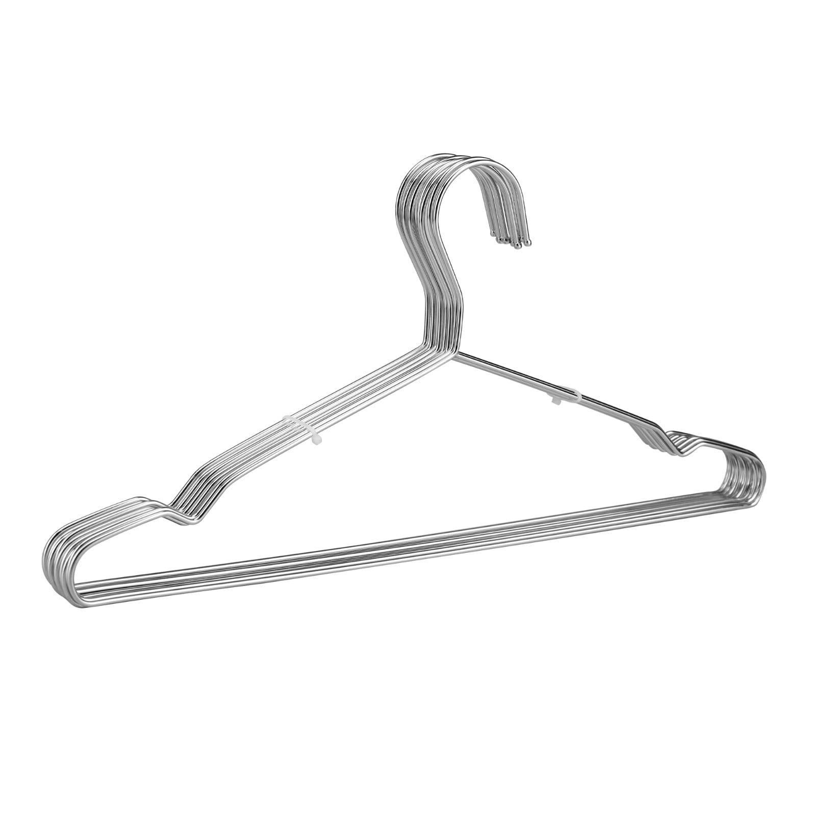 Venoro Clothes Hangers Heavy Duty Metal Stainless Steel Hangers Non ...