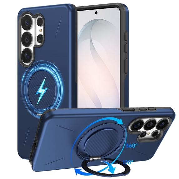Venoro for Samsung Galaxy S26/S26+/S26 Ultra Magnetic Ring Holder Case ...