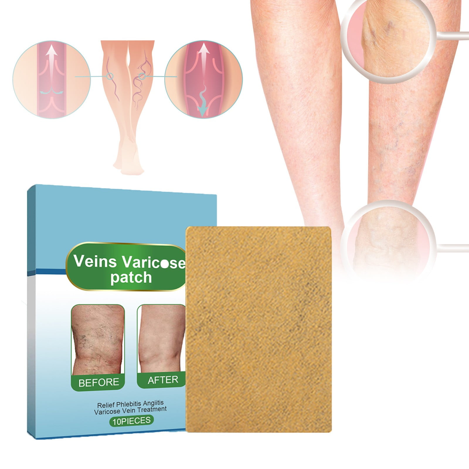 Venous Health Support for Legs Circulation Swelling Varicose Veins ...