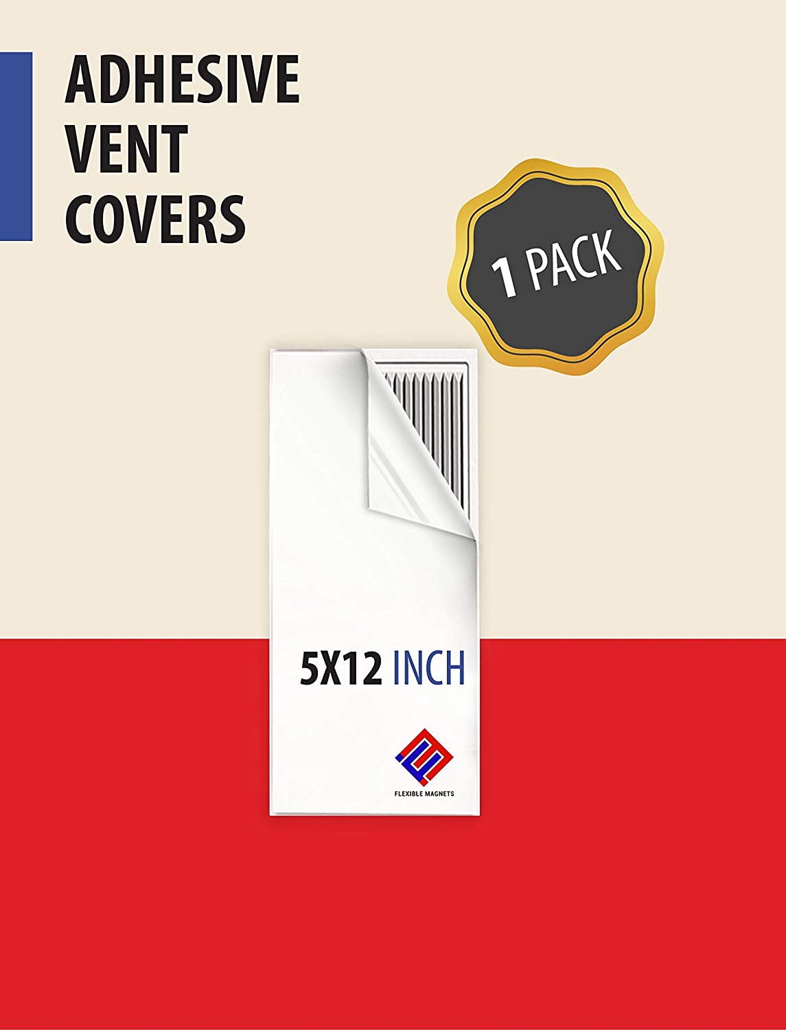Vent Cover Adhesive- Register Cover for Air Vents. an AC Vent Deflector ...