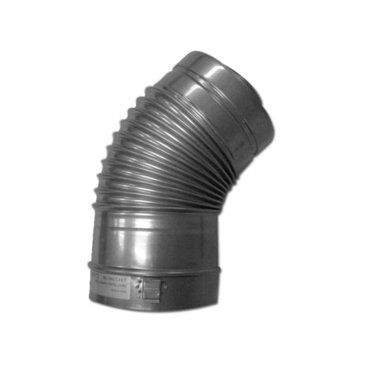 M&G DURAVENT INC 3PVL-E45R 3" Vent 45 DEG Elbow - Walmart.com