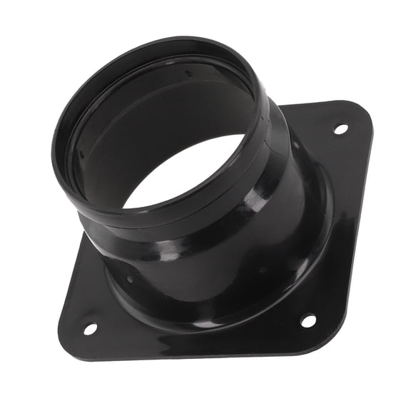 Uxcell 4" Duct Connector Flange Straight Pipe Flange Duct Mounting ...