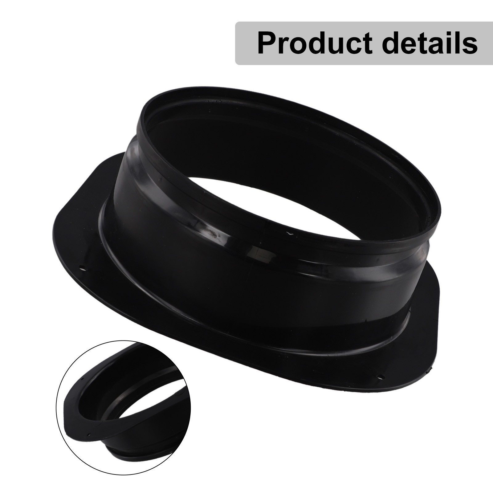 Vent Pipe Adapter Flange Connector Ventilation Pipe Air Ducting ...