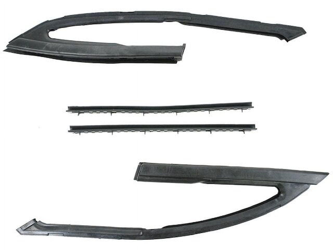 Vent Window Weatherstrip 2 Piece Set - Compatible with 1966 - 1967 ...