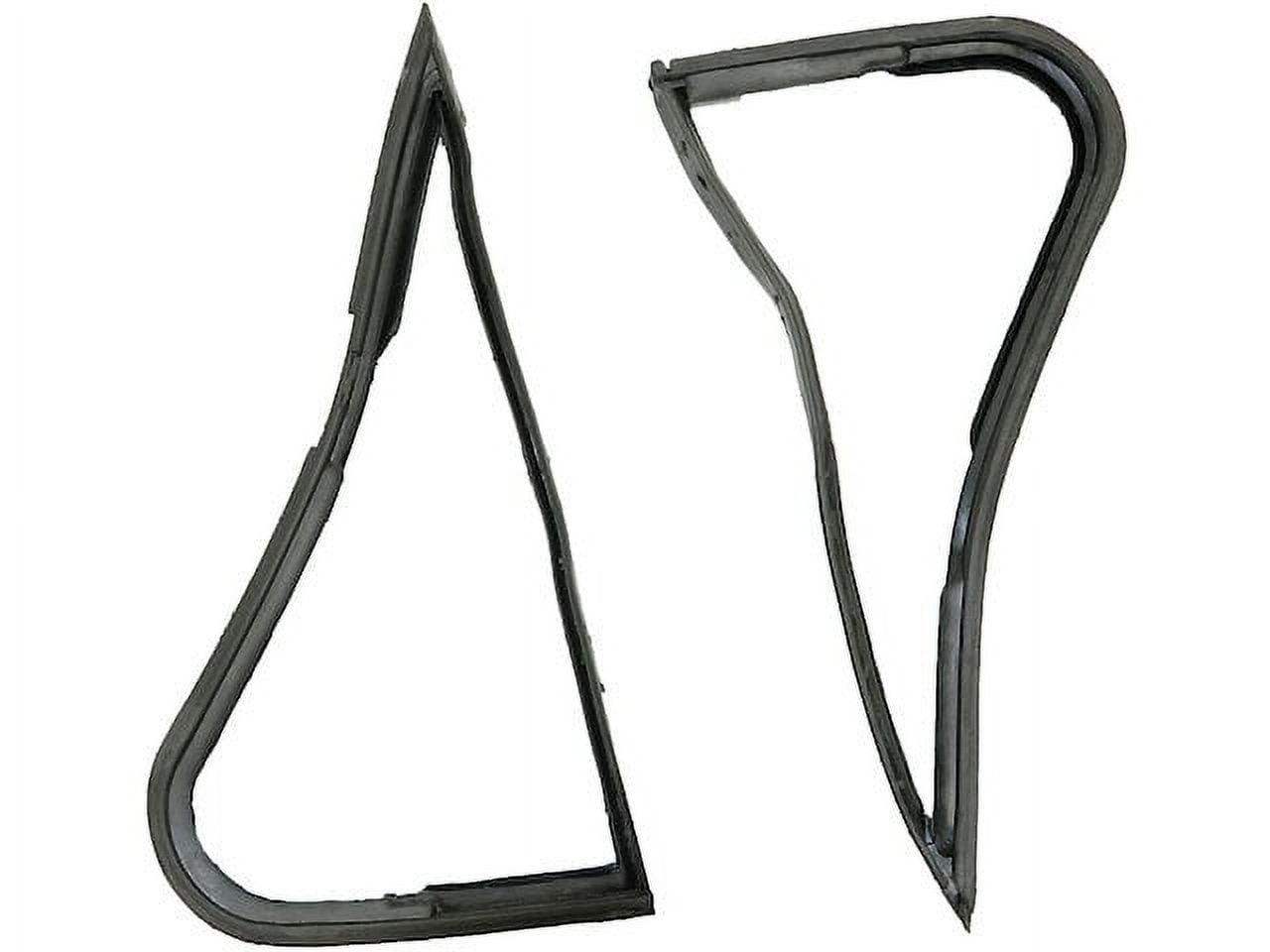 Vent Window Weatherstrip 2 Piece Set - Compatible with 1967 - 1972 Ford ...