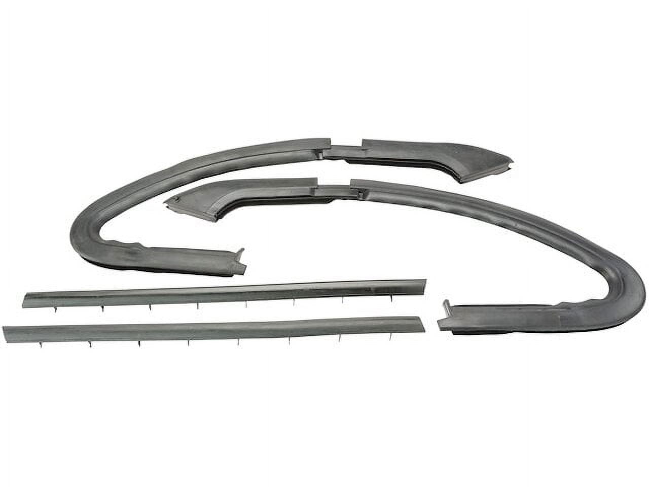 Vent Window Weatherstrip 2 Piece Set - Compatible with 1981 - 1985 Chevy C10 Suburban 1982 1983 ...