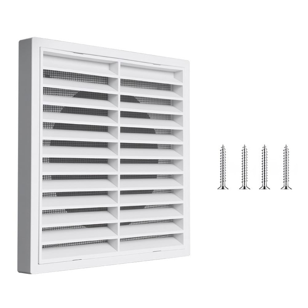 Vent With Oblique Louvers And Filter For Smooth Airflow And Insect ...