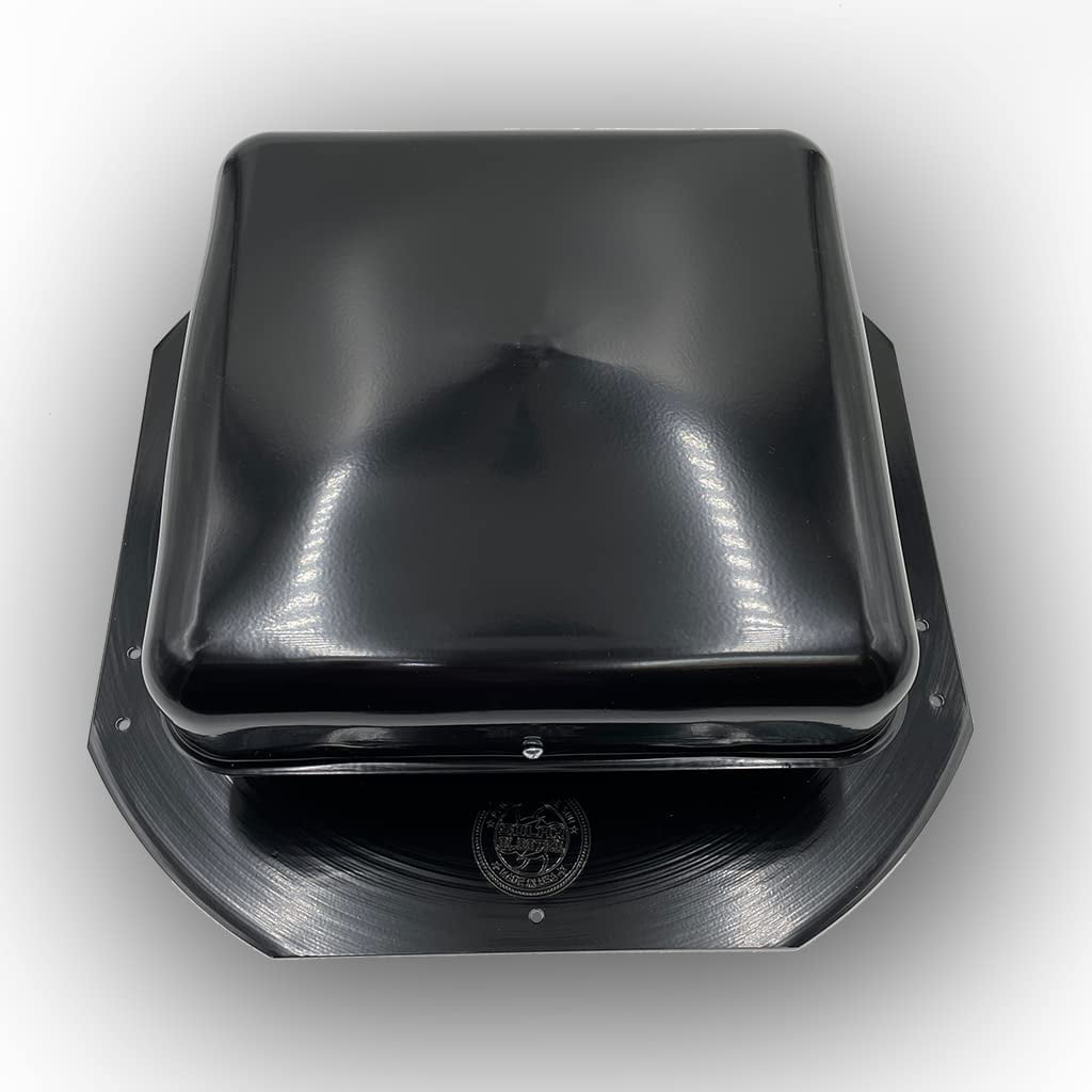 VentBlaster - Metal Roof Exhaust Vent (Black) - Walmart.com