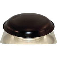 Ventamatic Cool Attic 15" Galvanized Steel Black Static Roof Mount ...