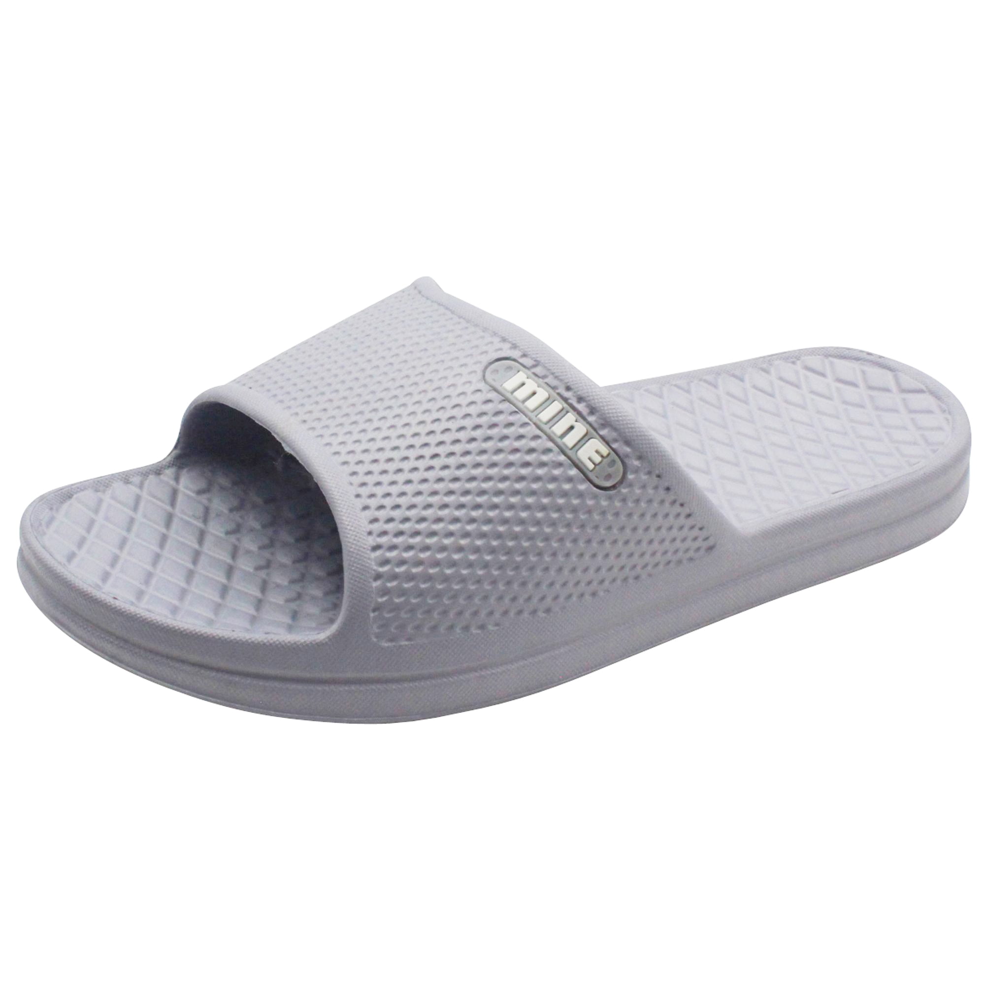 Ventana Men's Slides Casual Slip On Sandals House Indoor/Outdoor Shower ...