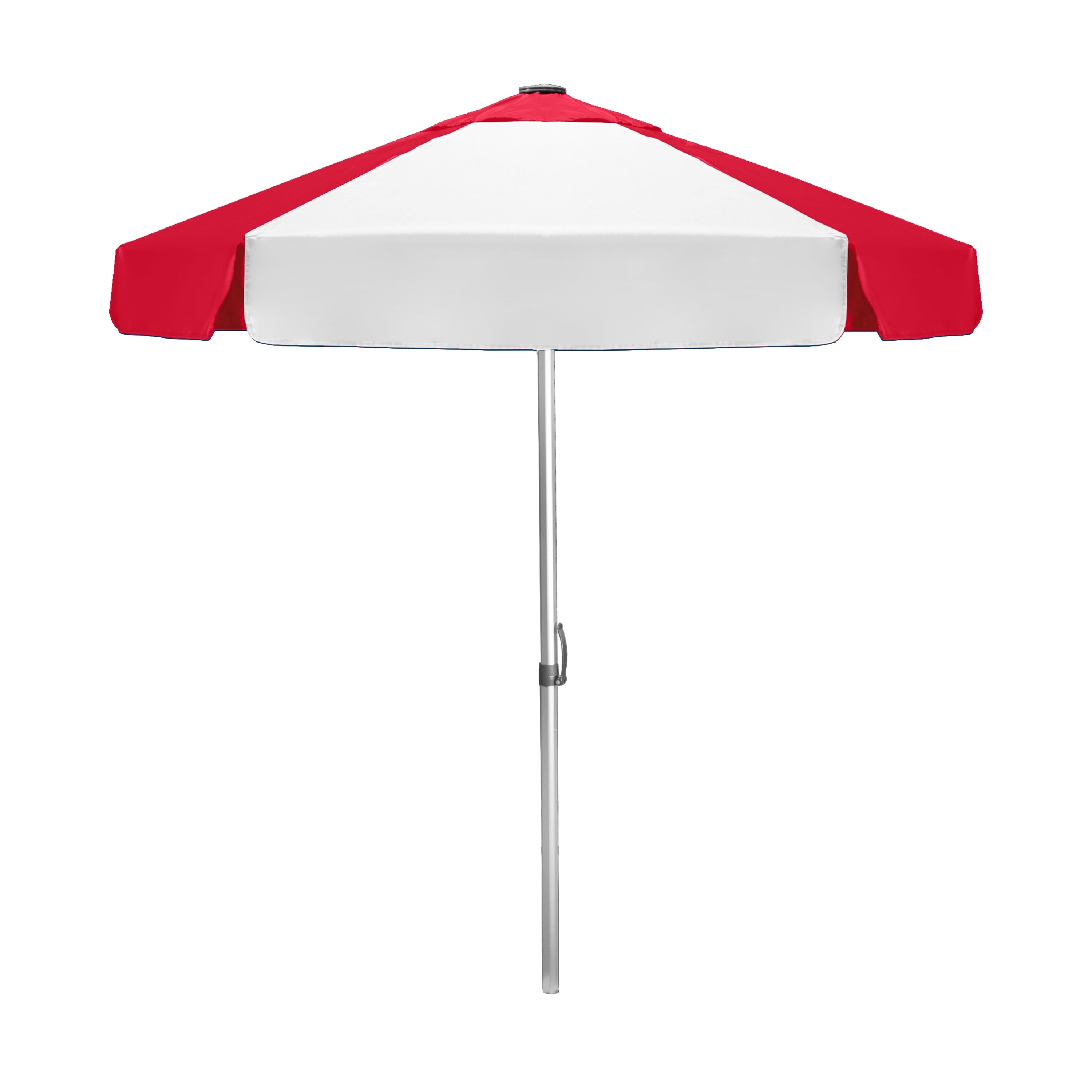 The Vented Bistro 7ft Windproof Sun Shade Outdoor Patio Umbrella with ...