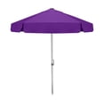The Vented Bistro 7ft Windproof Sun Shade Outdoor Patio Umbrella with ...