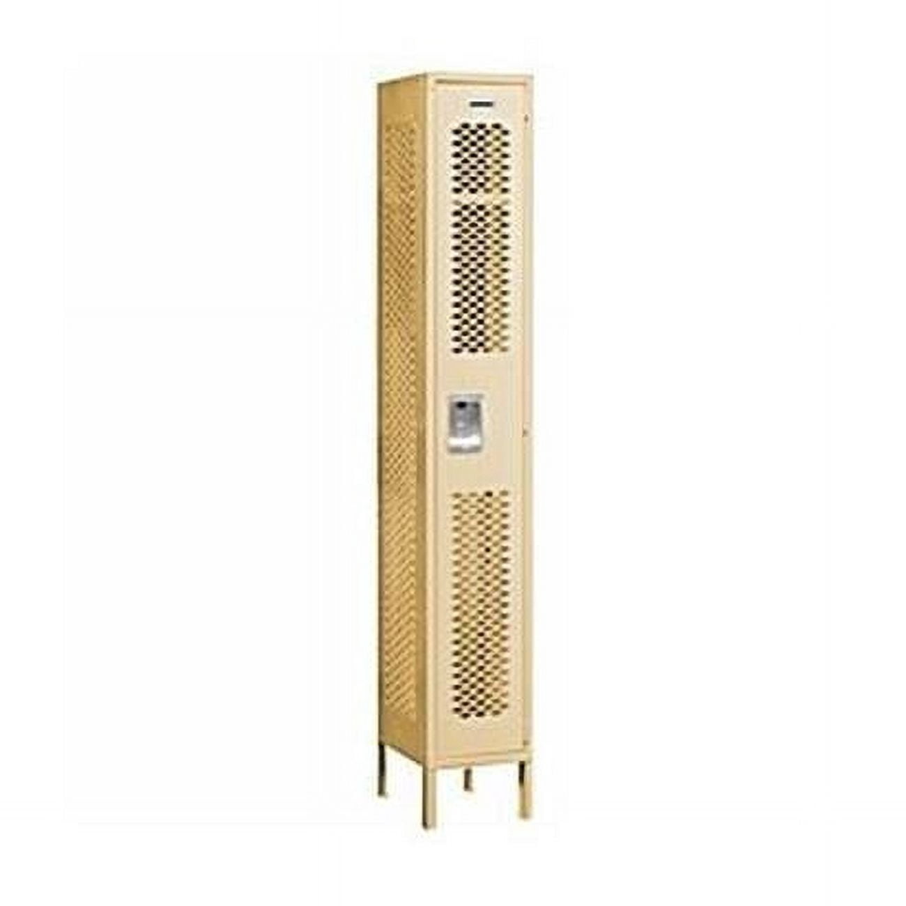 Vented Metal Locker - Single Tier - Tan - Assembled - Walmart.com