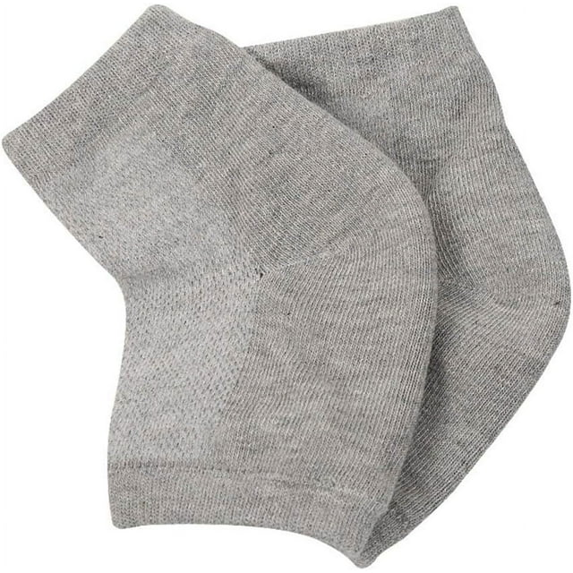 Vented Moisturizing Gel Heel Sleeves for Dry Hard Cracked Skin ...