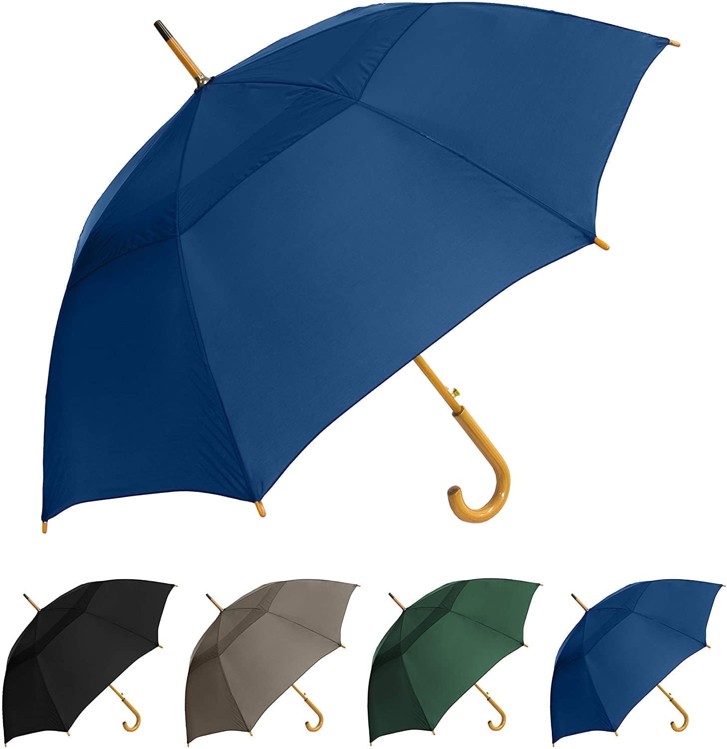 Stromberg 48" Arc Urban Brolly Automatic Open, Wind Resistant, Oversize ...