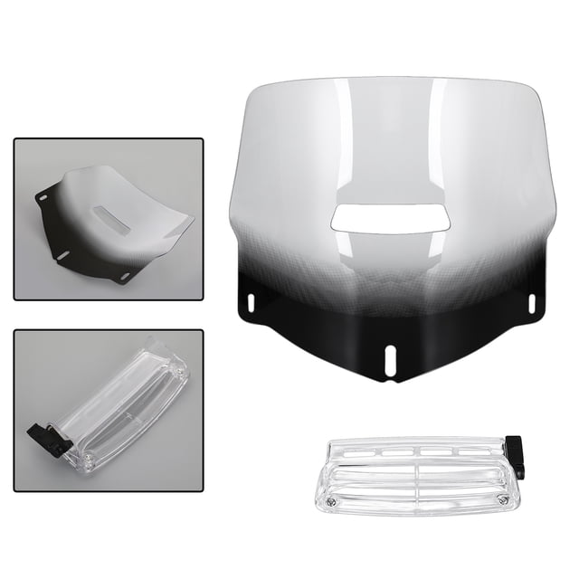 Vented Windscreen Windshield For HONDA Goldwing 1800 GL1800 2001-2017 ...