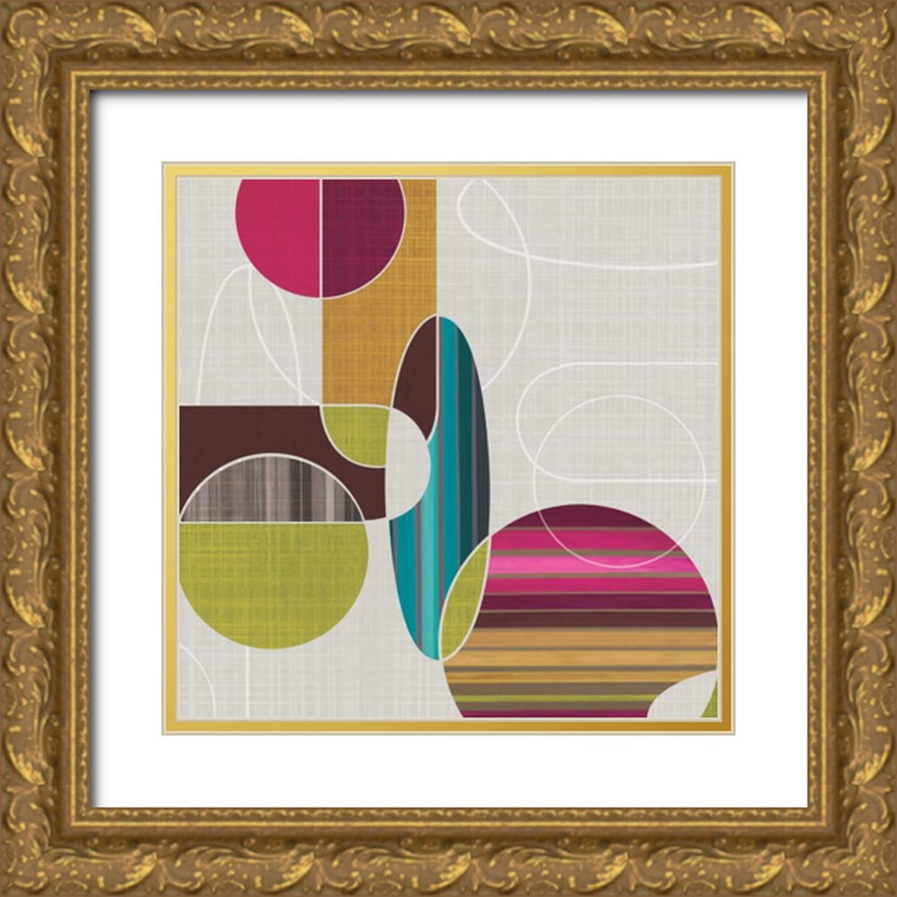 Venter, Tandi 12x12 Gold Ornate Wood Framed with Double Matting Museum ...