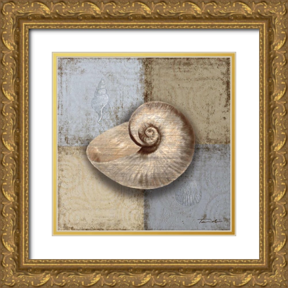 Venter, Tandi 12x12 Gold Ornate Wood Framed with Double Matting Museum ...