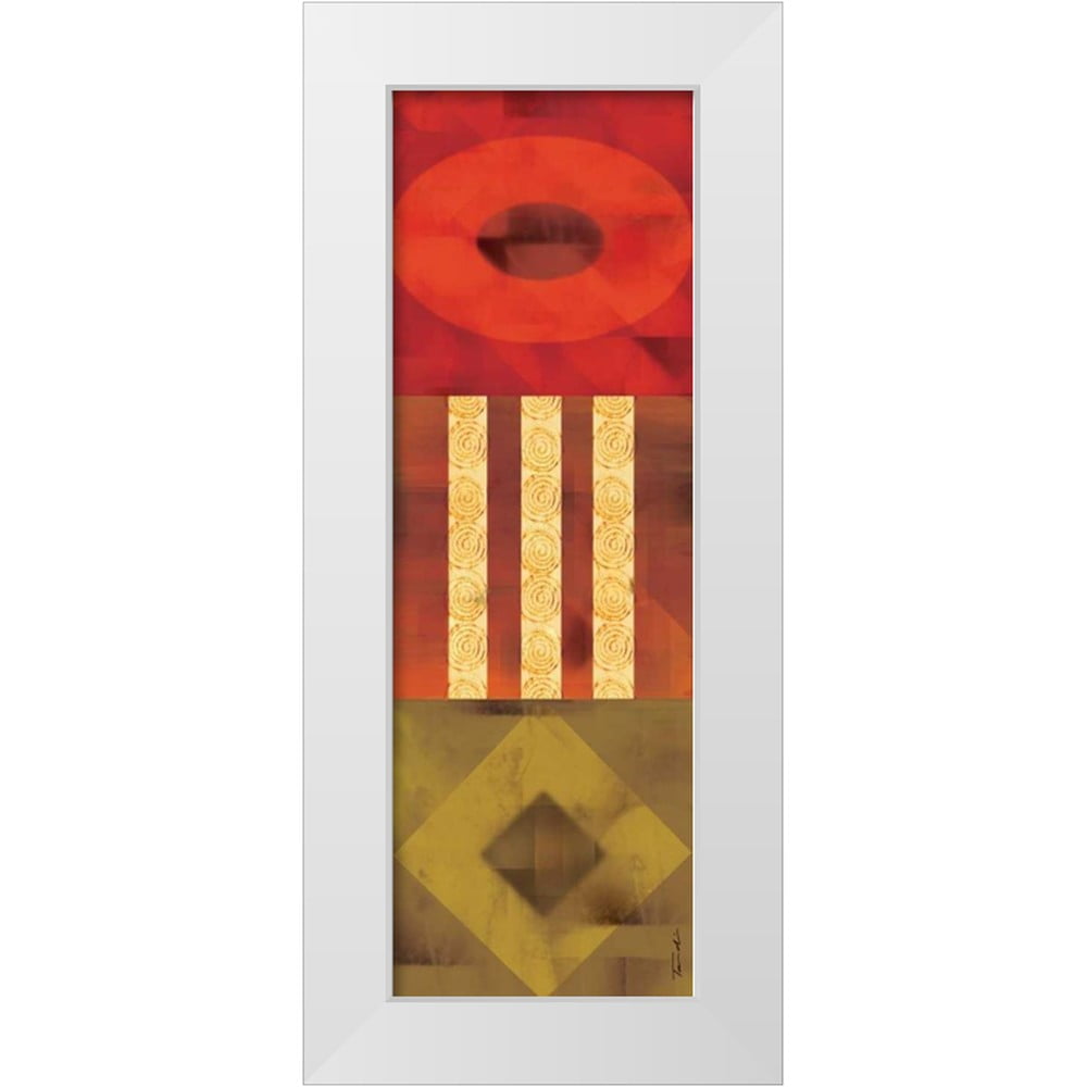 Venter, Tandi 13x32 White Modern Wood Framed Museum Art Print Titled ...