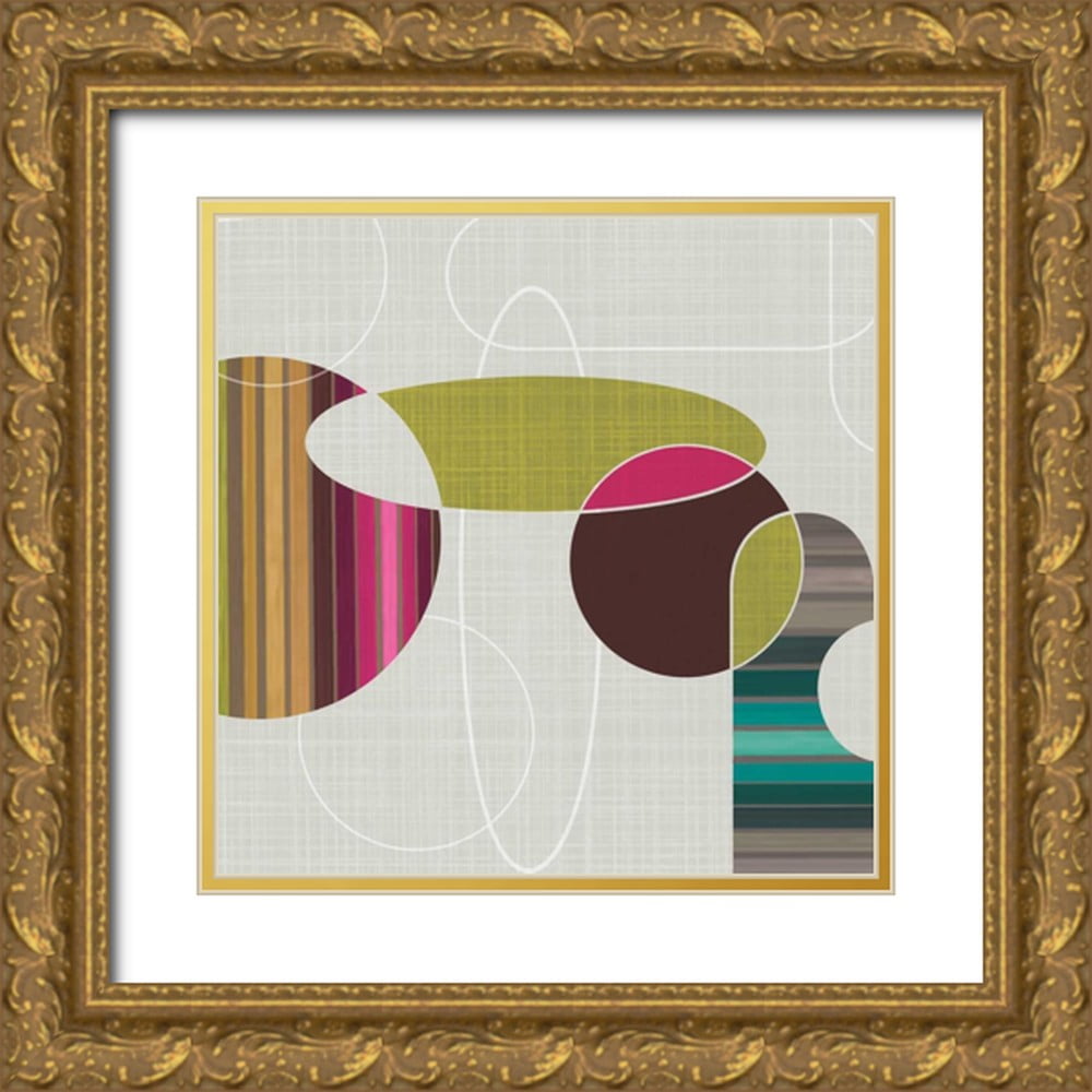 Venter, Tandi 20x20 Gold Ornate Wood Framed with Double Matting Museum ...