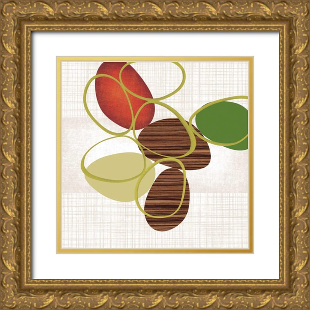 Venter, Tandi 20x20 Gold Ornate Wood Framed with Double Matting Museum ...