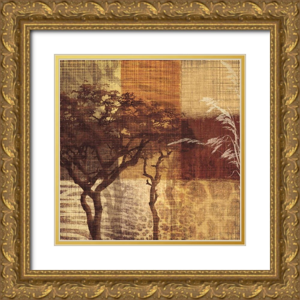 Venter, Tandi 26x26 Gold Ornate Wood Framed with Double Matting Museum ...