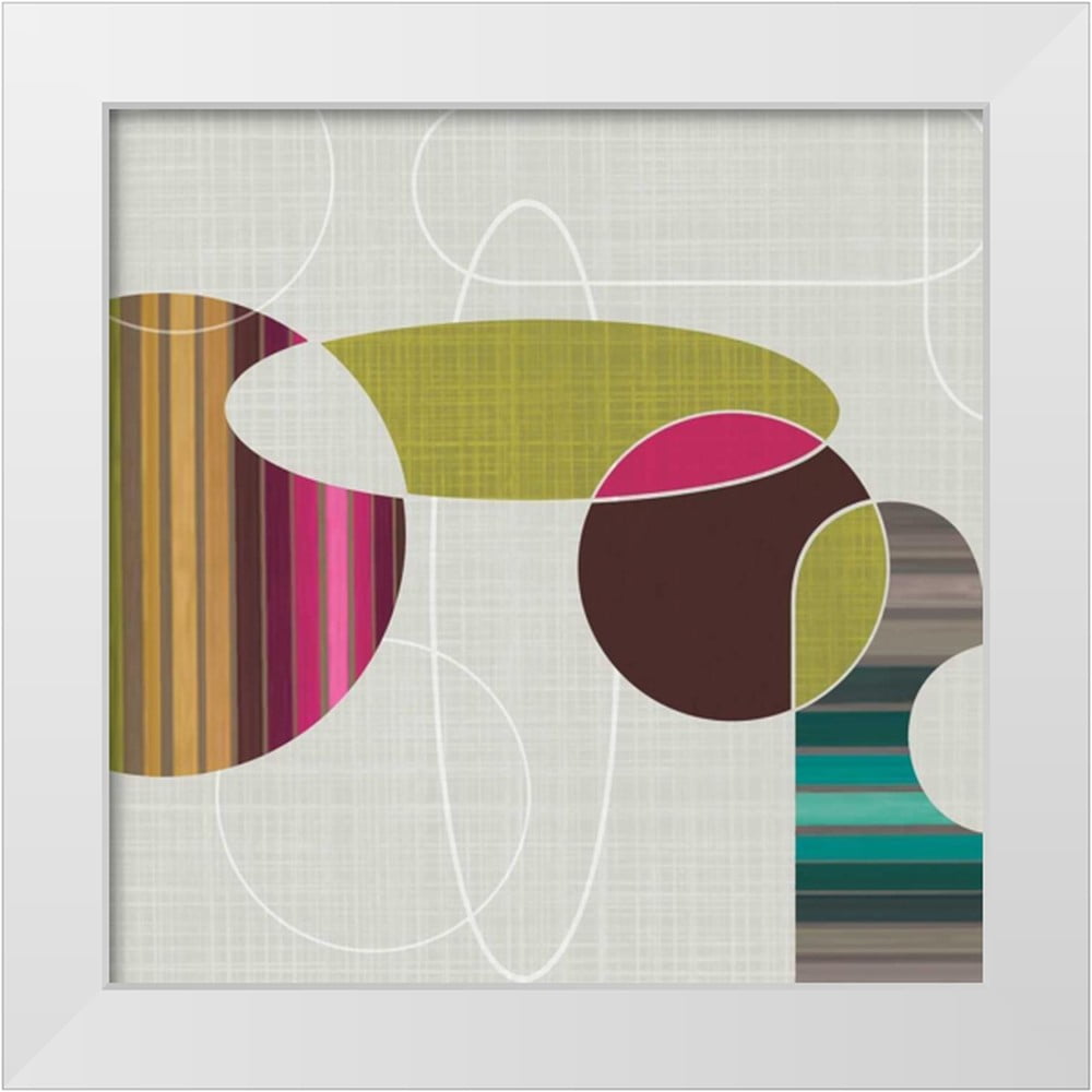Venter, Tandi 26x26 White Modern Wood Framed Museum Art Print Titled ...