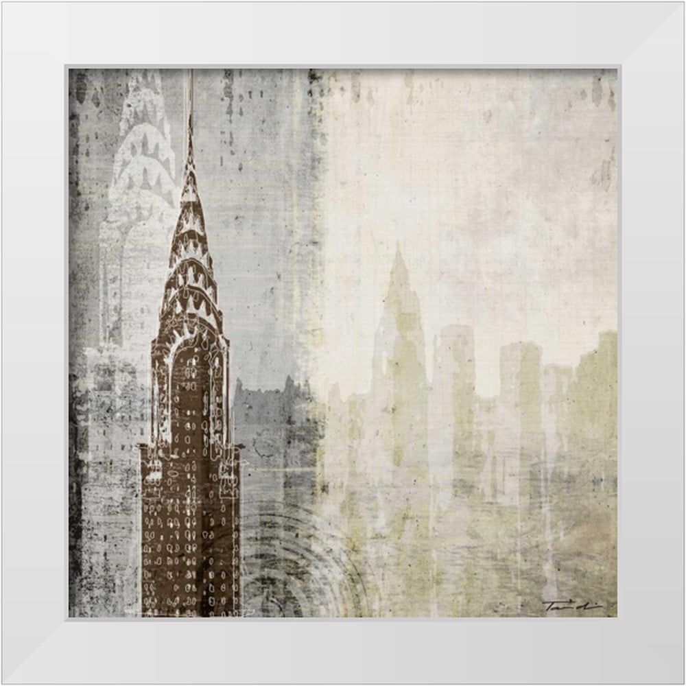 Venter, Tandi 26x26 White Modern Wood Framed Museum Art Print Titled ...