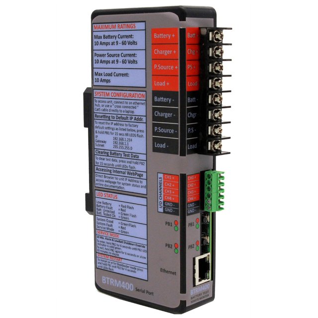Ventev BTRM-400 Battery Test Remote Monitor for Solar, UPS, and SCADA ...