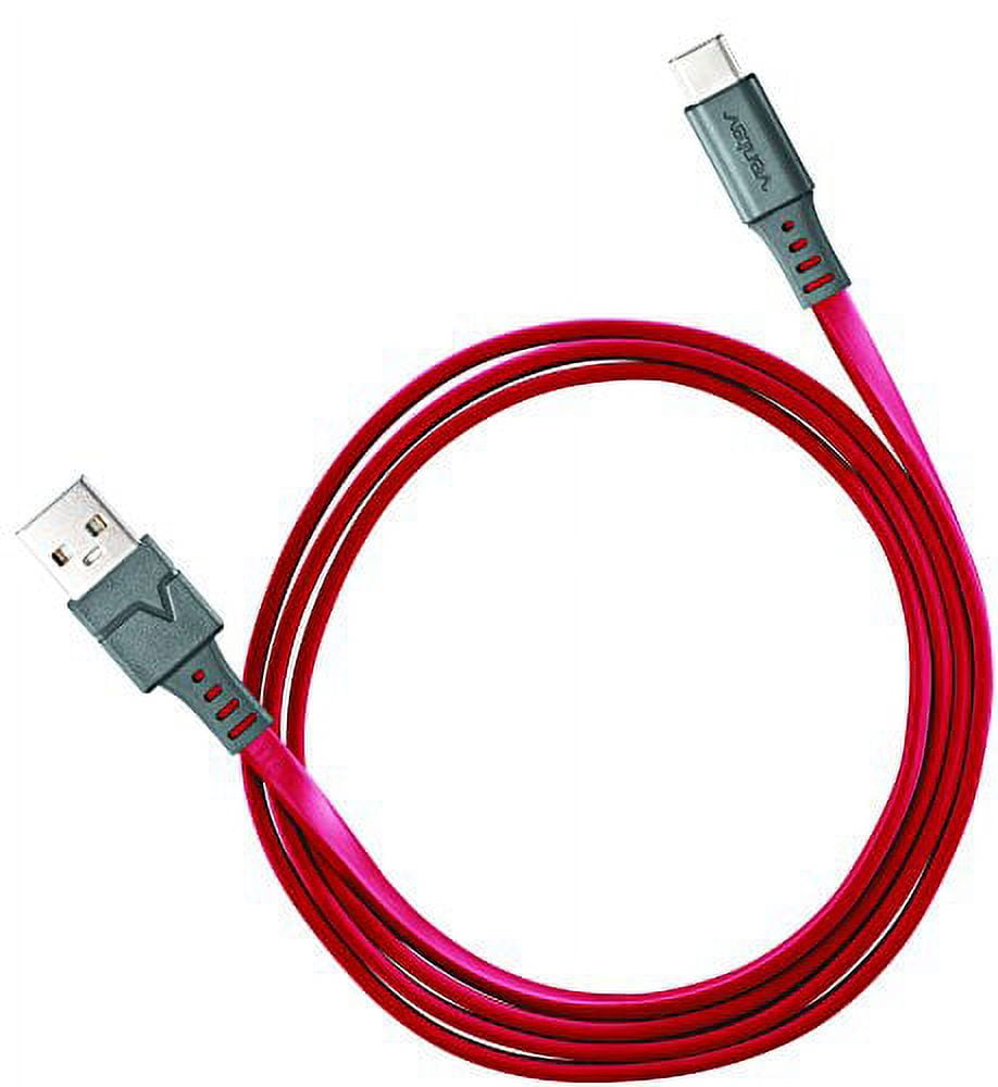 Ventev charge sync Type A C 2.0 Cable in Red - Walmart Business Supplies